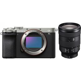 Sony Alpha ILCE-7C II Geh&auml;use silber + SEL 24-105mm f4,0 - abzgl. 300,00&euro; Winter Cashback -100,00&euro; Kombirabatt - abzgl. 100,00&euro; Welcome to Alpha-Bonus 2.799,00 Effektivpreis
