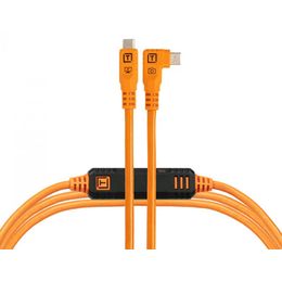 TETHER TOOLS TetherPro Optima 10G USB-C Right Angle 4,6m orange