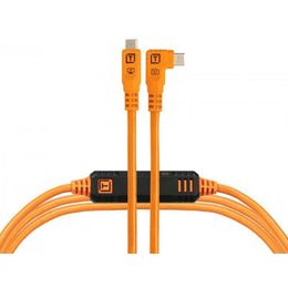 TETHER TOOLS TetherPro Optima 10G USB-C Right Angle 3m orange