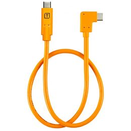 TETHER TOOLS TetherPro Right Angle USB-C Pigtail 0,5m orange