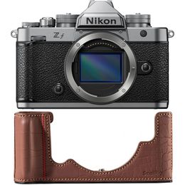 Nikon Zf Geh&auml;use silber + SmallRig Lederetui - Dealpreis - nach 300 EUR Nikon Winter-Sofortrabatt-Aktion