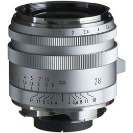 Voigtl&auml;nder Voigtl&auml;nder Nokton 28mm f1,5 Type I VM asph&auml;risch silber Kundenretoure