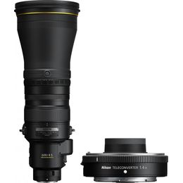 Nikon Z 600mm f4 TC VR S + Telekonverter 1,4x - nach 700 EUR Nikon Sofortrabatt-Aktion