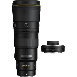 Nikon Z 600mm f6,3 PF VR S + Telekonverter 1,4x - nach 800 EUR Nikon Winter-Sofortrabatt-Aktion