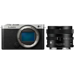 Panasonic Lumix DC-S9 silber/schwarz + Sigma 17mm f4 - nach 200 EUR Panasonic Lumix X-Mas Sofortrabatt Aktion