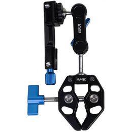 SIRUI MA-GK Crab Clamp mit Magic Arm und Smartphone Halterung Schwarz
