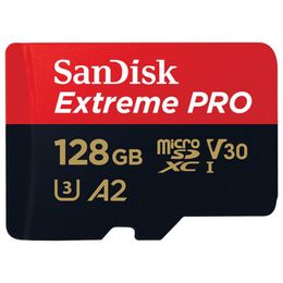 Sandisk micro SDXC Extreme Pro 128GB 200MB/s V30