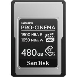 Sandisk Pro Cinema CFexpress Card Type A 480GB