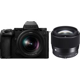 Panasonic DC-S5 II X + S 20-60mm f3,5-5,6 Sigma 56mm f1,4 DC - abzgl. 50,00&euro; SIGMA Weihnachts-Cashback - nach 700 EUR Panasonic Lumix X-Mas Sofortrabatt Aktion