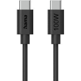 Hama Ladekabel USB-C zu USB-C 100 W 1,2 m