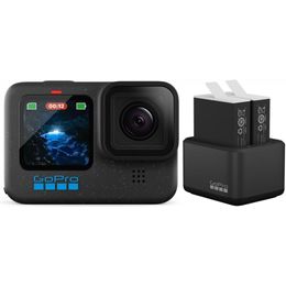 GoPro HERO12 Black + Dual Charger + Enduro Akkus