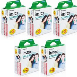 Fujifilm Instax Square Film DP 5er Pack f&uuml;r 100 Fotos - Dealpreis
