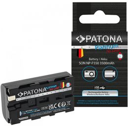 Patona Platinum Akku mit USB-C Input Sony NP-F550