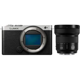 Panasonic Lumix DC-S9 silber/schwarz + Lumix S 14-28mm f4-5,6 Macro - nach 100 EUR Panasonic Lumix S - Objektiv Herbst Aktion - nach 200 EUR Panasonic Lumix X-Mas Sofortrabatt Aktion