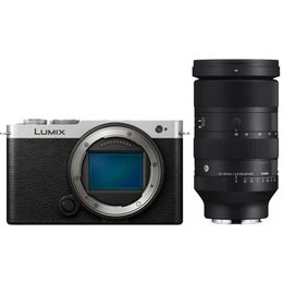 Panasonic Lumix DC-S9 silber/schwarz + Sigma 28-105mm f2,8 - nach 200 EUR Panasonic Lumix X-Mas Sofortrabatt Aktion