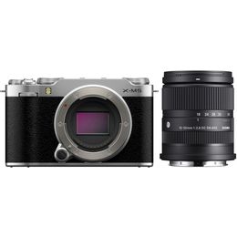 Fujifilm X-M5 Geh&auml;use Silber + Sigma 18-50mm f2,8 Fuji X - Dealpreis - abzgl. 80,00&euro; SIGMA Weihnachts-Cashback