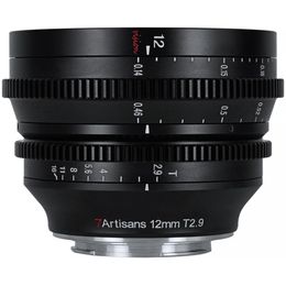 7Artisans 12mm T2.9 Sony E-Mount