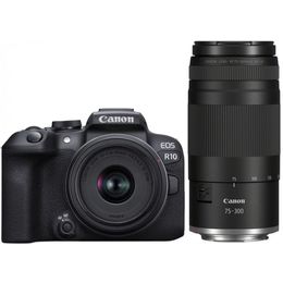 Canon EOS R10 + RF-S 18-45mm f4,5-6,3 IS STM + RF 75-300mm f4-5,6
