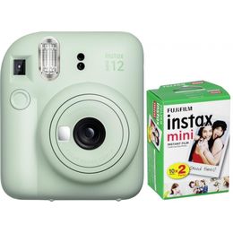 Fujifilm Instax Mini 12 mint green + Mini Film DP