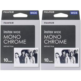 Fujifilm Instax WIDE Film Monochrome 2er Pack