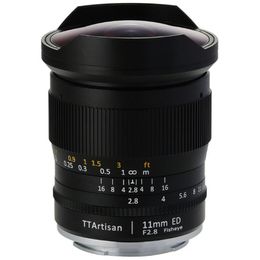 TTArtisan 11mm f2,8 Fisheye Nikon F Vollformat