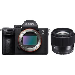 Sony Alpha ILCE-7 III + Sigma 56mm 1,4 DC DN - abzgl. 50,00&euro; SIGMA Weihnachts-Cashback