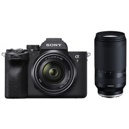 Sony Alpha ILCE-7 IV + 28-70mm + Tamron 70-300mm - abzgl. 150,00&euro; Winter Cashback