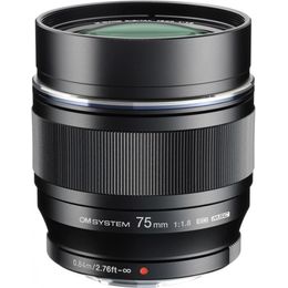 Lancom Systems OM System M.Zuiko Digital ED 75mm f1,8 MFT schwarz
