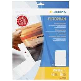 Herma Fotophan-Sichth&uuml;llen 20x30 cm wei&szlig; 7589