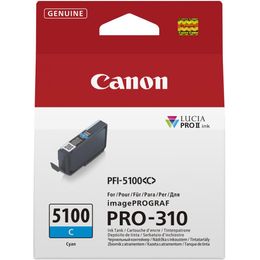 Canon PFI-5100C cyan f&uuml;r PRO-310