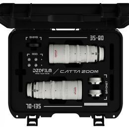 DZOFILM Catta Zoom 2-Lens Kit (35-80/70-135 T2.9) wei&szlig; - Dealpreis