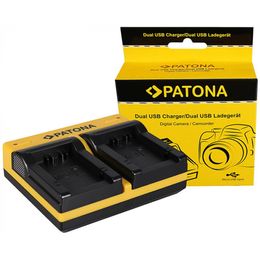 Patona Dual Ladeger&auml;t f&uuml;r DMW-BMB9 inkl. Micro-USB