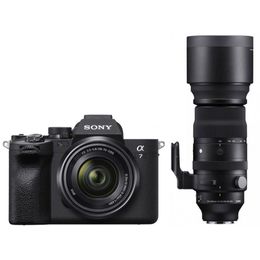 Sony Alpha ILCE-7 IV + 28-70mm + Sigma 150-600mm - abzgl. 150,00&euro; Winter Cashback