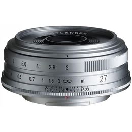 Voigtl&auml;nder Voigtl&auml;nder Ultron 27mm f2 Fuji X-Mount silber