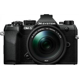 Lancom Systems OM System OM-5 Mark II + 14-150mm II schwarz - abzgl. 200,00&euro; Winter Cashback & Kostenlose 5-Jahres-Garantie