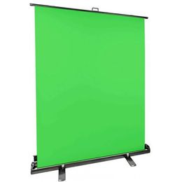 StudioKing Roll-Up Green Screen FB-150200FG 150x200 cm Chroma Gr&uuml;n