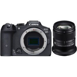 Canon EOS R7 + Sigma 18-50mm f2,8 RF-Mount - Dealpreis - abzgl. 80,00&euro; SIGMA Weihnachts-Cashback
