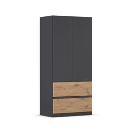 Rauch Kleiderschrank &raquo;Joel&laquo; - 91x54x197cm - grau - Holz