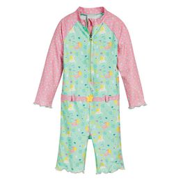 Playshoes Badeanzug in Mint/ Rosa - 44% | Gr&ouml;&szlig;e 74/80 | Baby-bademode