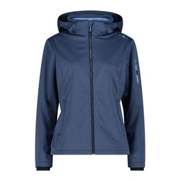 CMP Softshelljacke in Blau - 48% | Gr&ouml;&szlig;e 38 | Damen-outdoorjacken
