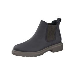 Paul Green Leder-Chelsea-Boots in Dunkelblau - 47% | Gr&ouml;&szlig;e 39 | Stiefeletten