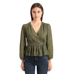 Scotch & Soda Scotch & Soda Bluse in Khaki - 62% | Gr&ouml;&szlig;e 42 | Damen-blusen