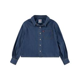 Levi's Kids Jeanshemd in Dunkelblau - 40% | Gr&ouml;&szlig;e 128 | Kinder-blusen-hemden