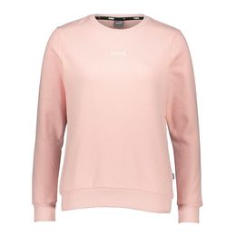 Puma Sweatshirt "ESS+" in Rosa - 75% | Gr&ouml;&szlig;e L | Damen-sweatshirts-jacken
