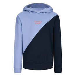 Retour Hoodie "Novan" in Hellblau/ Dunkelblau - 53% | Gr&ouml;&szlig;e 146/152 | Kinder-sweatshirts-jacken