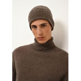 Just Cashmere Kaschmir-M&uuml;tze "Cleo" in Braun - 32% | Damen-muetzen-caps