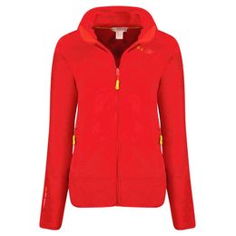 Maison Montaigne Fleecejacke "Umai" in Rot - 59% | Gr&ouml;&szlig;e L | Damenjacken