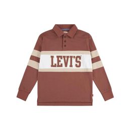 Levi's Kids Poloshirt in Rot/ Wei&szlig;/ Beige - 30% | Gr&ouml;&szlig;e 128 | Kinder-oberteile