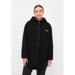 Bench Fleecejacke "Brilli" in Schwarz - 49% | Gr&ouml;&szlig;e 38 | Damenjacken