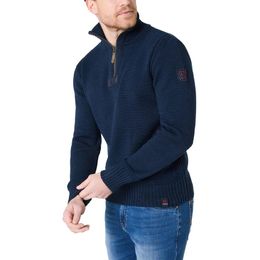 Timezone Pullover in Dunkelblau - 48% | Gr&ouml;&szlig;e XL | Herren-plussize